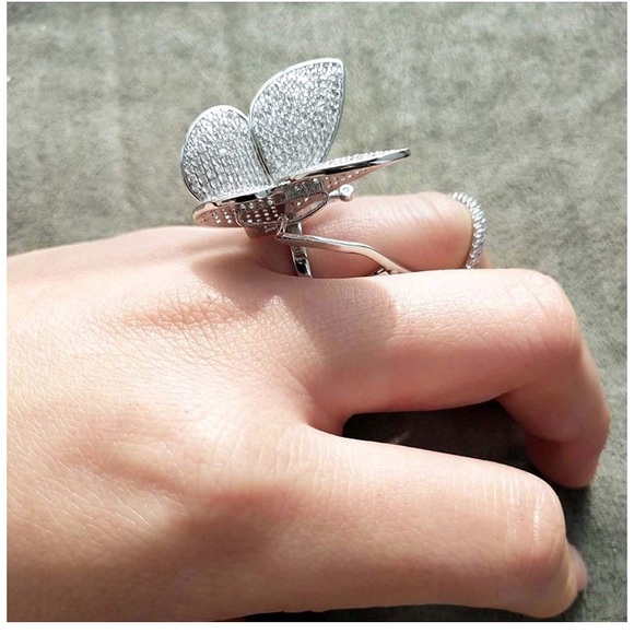 Jewelry | Butterfly Rings Adjustable Fingermoving Wings | Poshmark